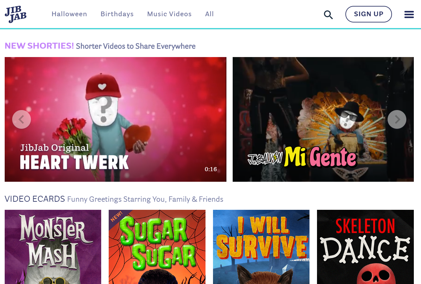 JIBJAB - 얼굴사진을 넣으면 동영상의 얼굴을 바꿀 수 있는 사이트 입니다 | 모아요넷