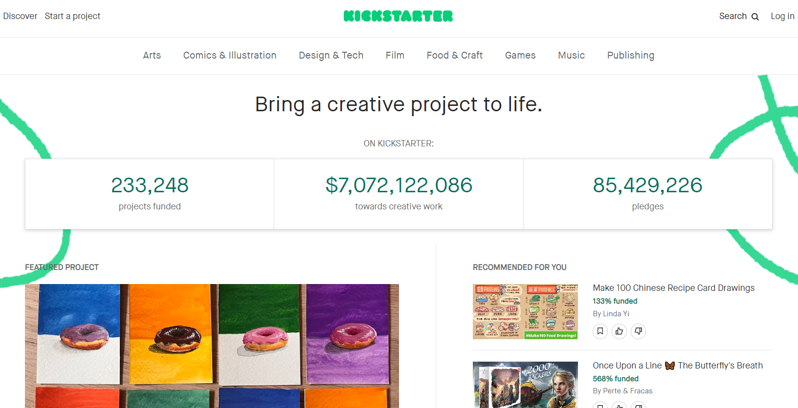 킥스타터 kickstarter